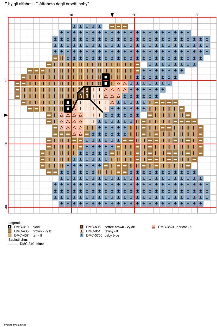 ABC ourson : le Z - Chez elkalin.com