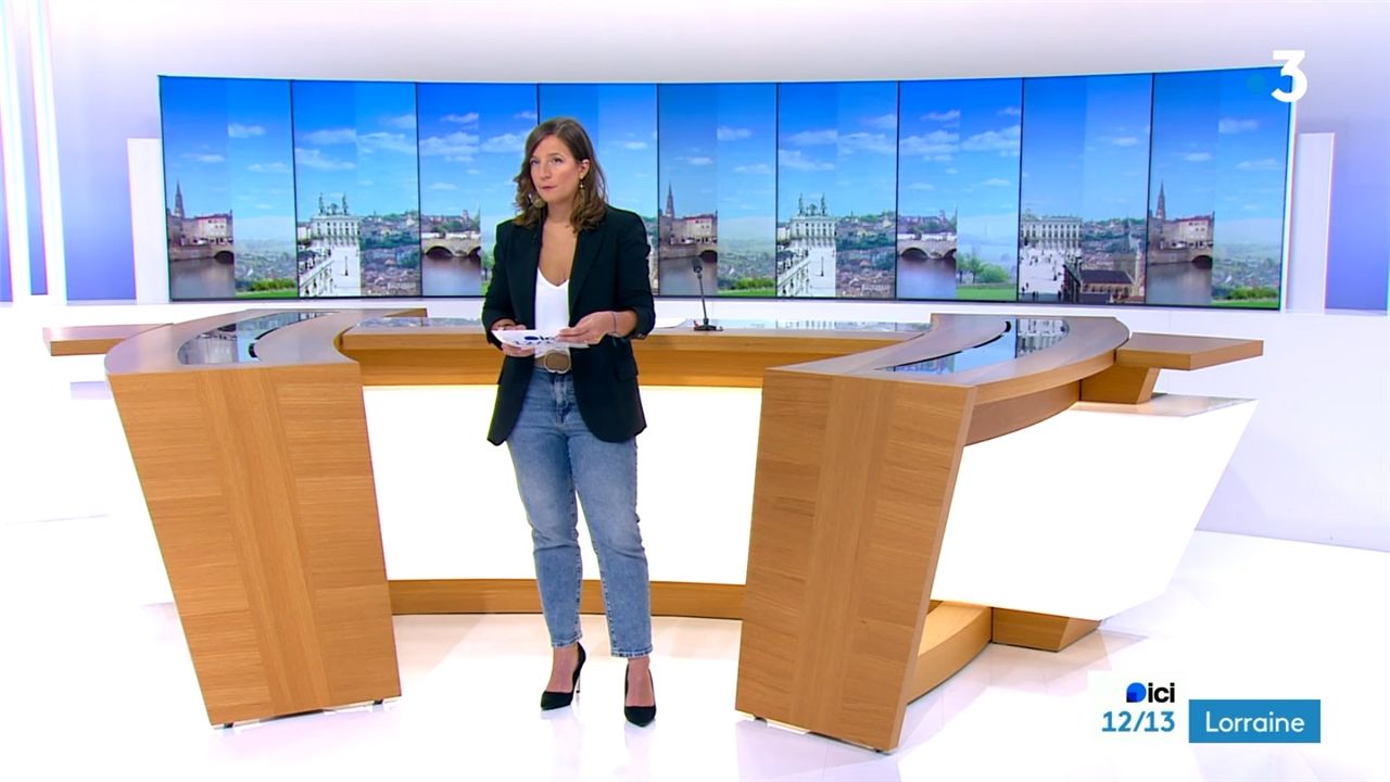 Anne-Sophie Pierson ICI 12/13 France 3 Lorraine le 23.10.2024 - Les ...