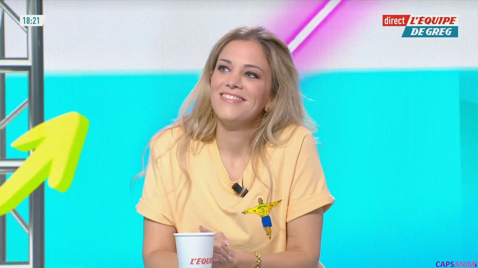 Ambre Godillon - L'Equipe de Greg - Mardi 8 Octobre 2024 - Les Captures ...
