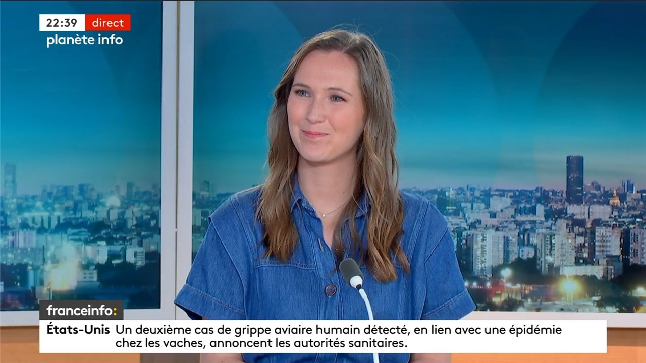 Pauline Forgue Planète Info Franceinfo: le 22.05.2024 - Les Caps de TomA