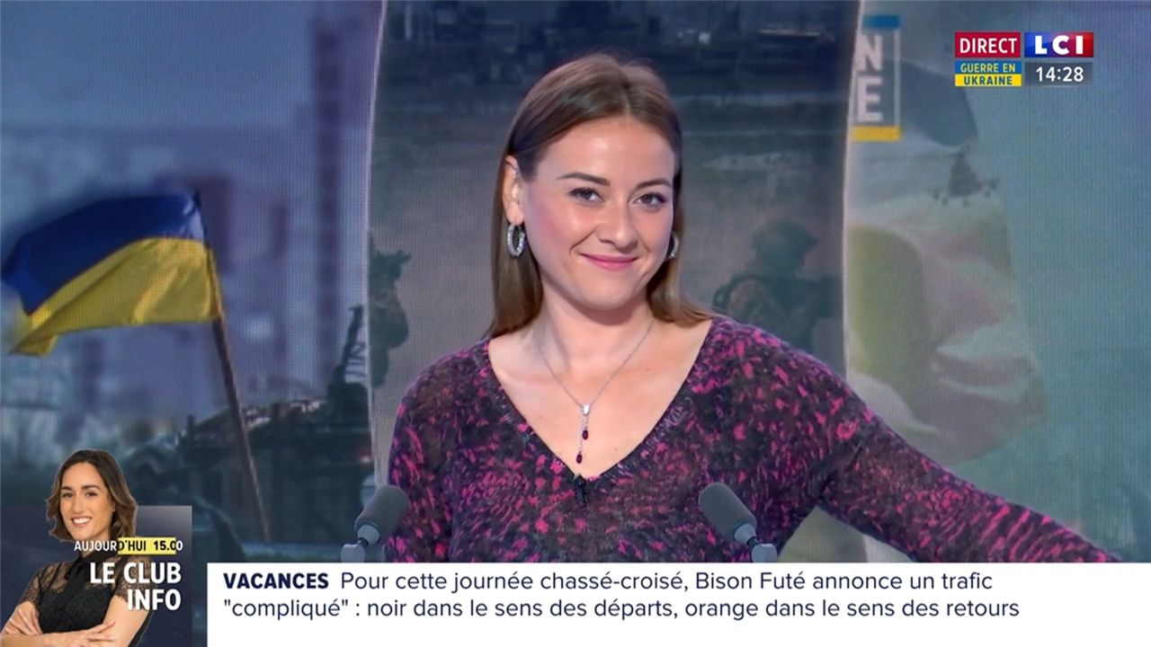 Solenn Riou LCI Midi Weekend le 05.08.2023 - Les Caps de TomA