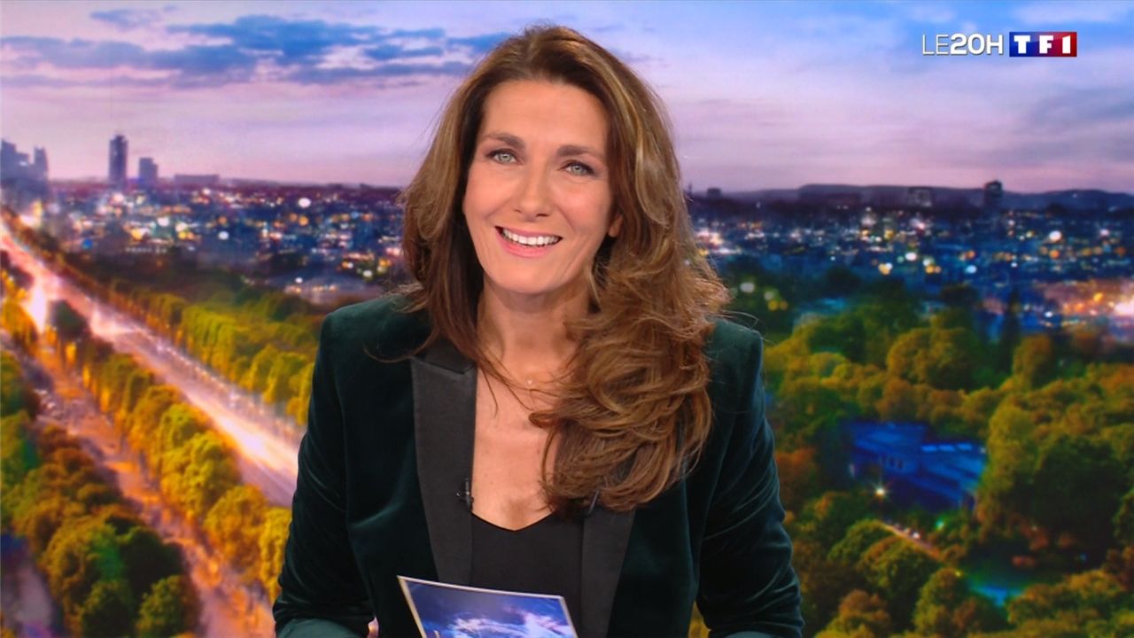 Anne-Claire Coudray Le 20H TF1 le 17.11.2024 - Les Caps de TomA
