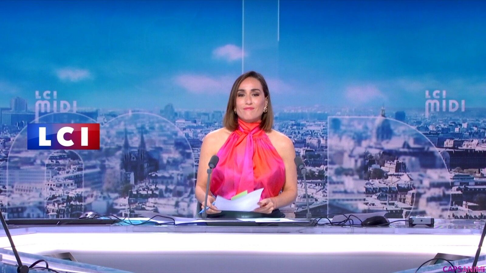 Jeanne Baron - LCI Midi - Lundi 31 Juillet 2023 - Les Captures de Caps'Anim