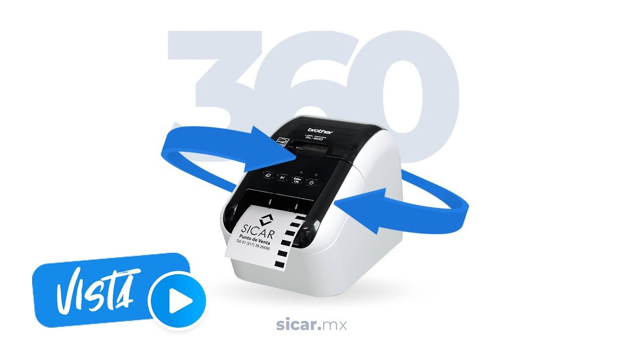 Etiquetadora Brother 360 - SICAR.MX - SICAR Punto de Venta